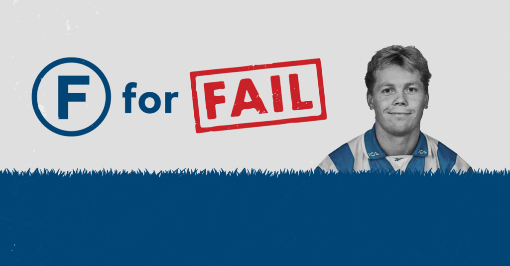 F for FAIL: Robert Andersson - Unofficial blue